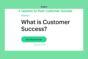 4 Lessons to Push Customer Success